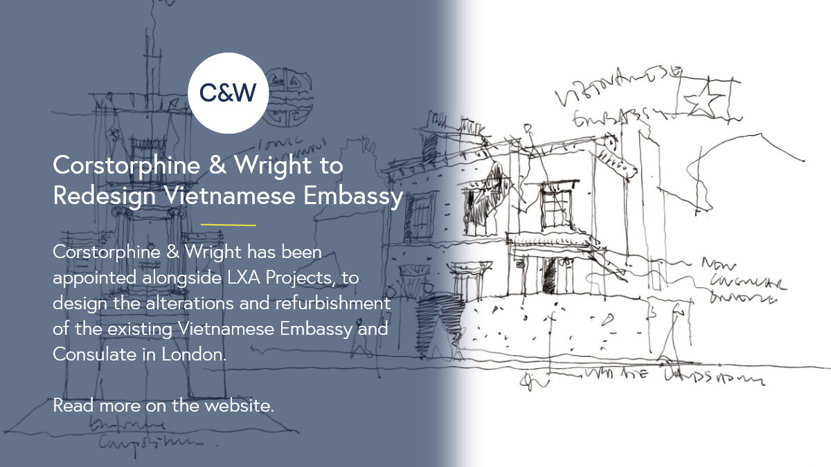 Corstorphine & Wright To Redesign Vietnamese Embassy - Corstorphine & Wright
