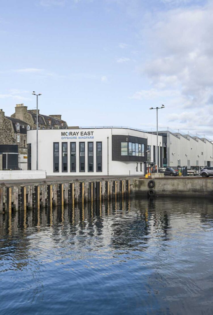 Moray East Offshore Windfarm O&M Building, Fraserburgh, UK ...