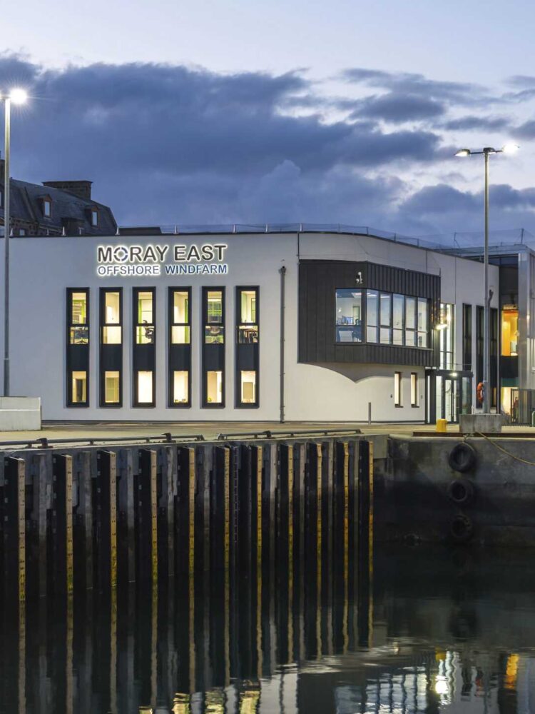 Moray East Offshore Windfarm O&M Building, Fraserburgh, UK ...