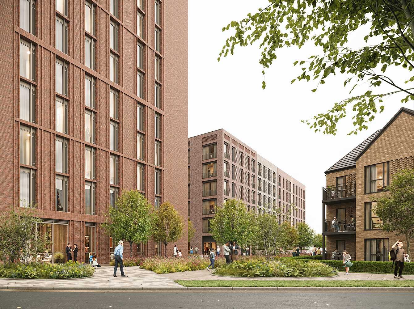 Middlesbrough Gresham Redevelopment, Middlesbrough, UK - Corstorphine ...